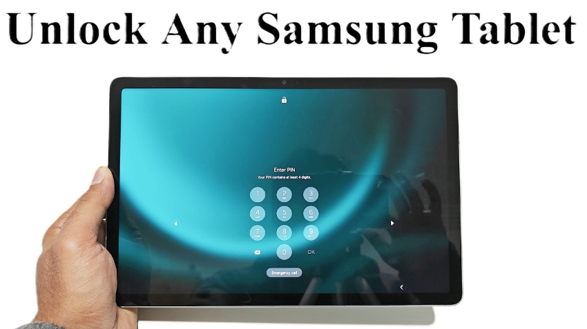 Easily Unlock Locked Screen On Samsung Tablet Forgot Password ...