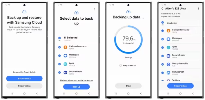Recover Any Data On Factory Reset Samsung S24/Ultra Quickly